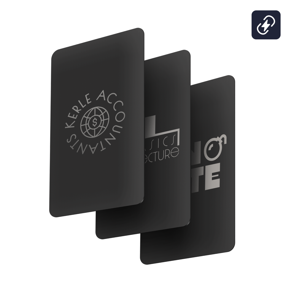 Hyper Linq Card Metal - Laser Engraved